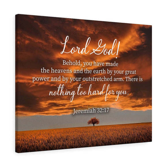 Express Your Love Gifts | Art | Scripture Sign Great Power Jeremiah 327 ...